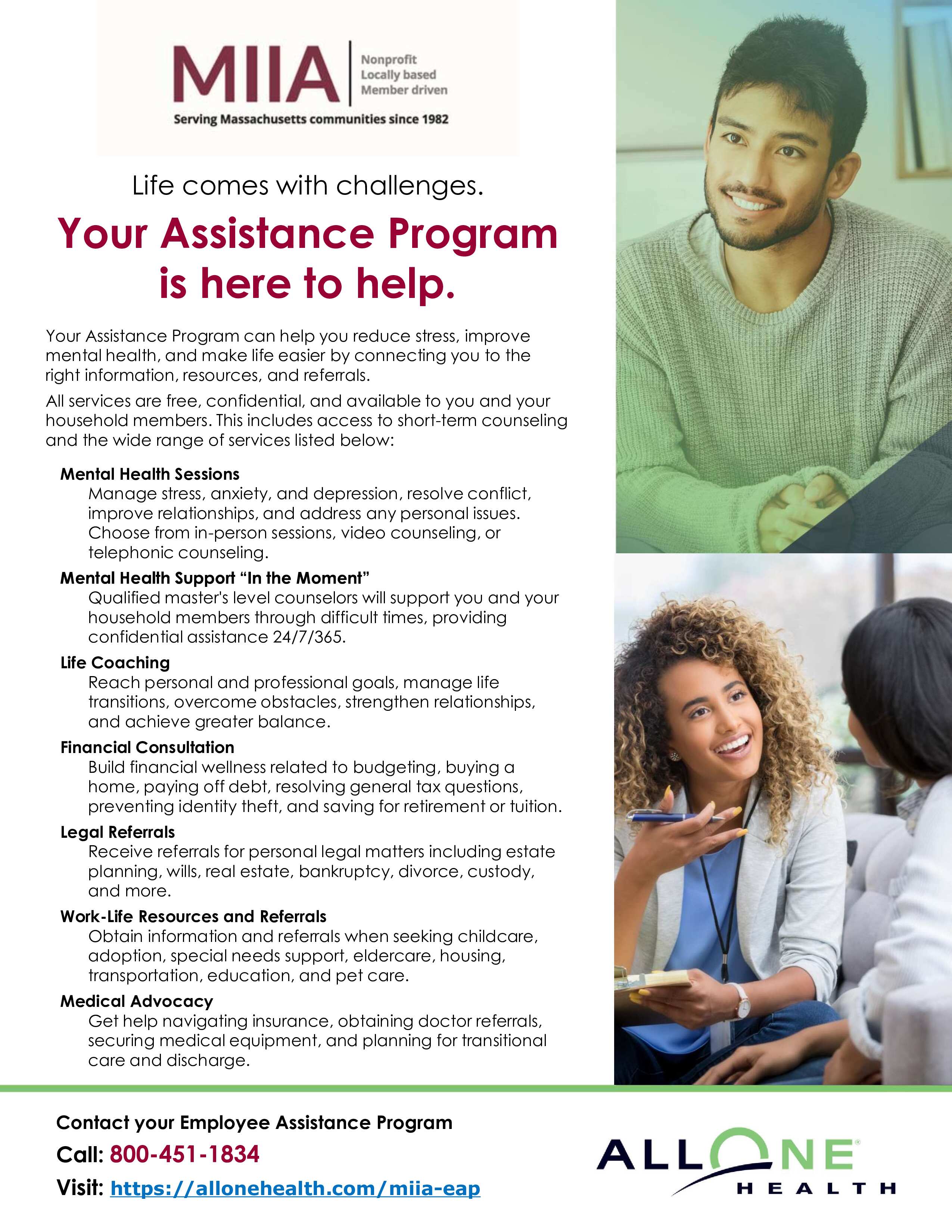 Employee Assistance Program – Tantasqua Education Association